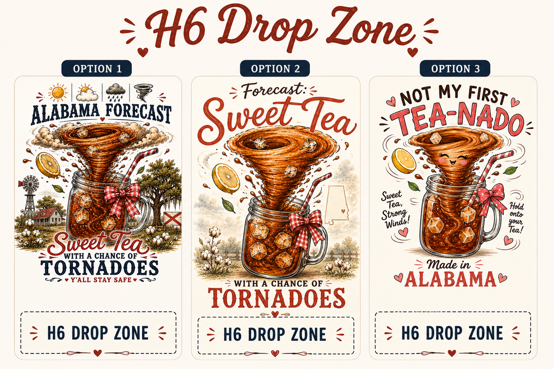 Sweet Tea & Tornadoes-H6Drop Zone – Hartley 6 Sports & Outdoors, LLC